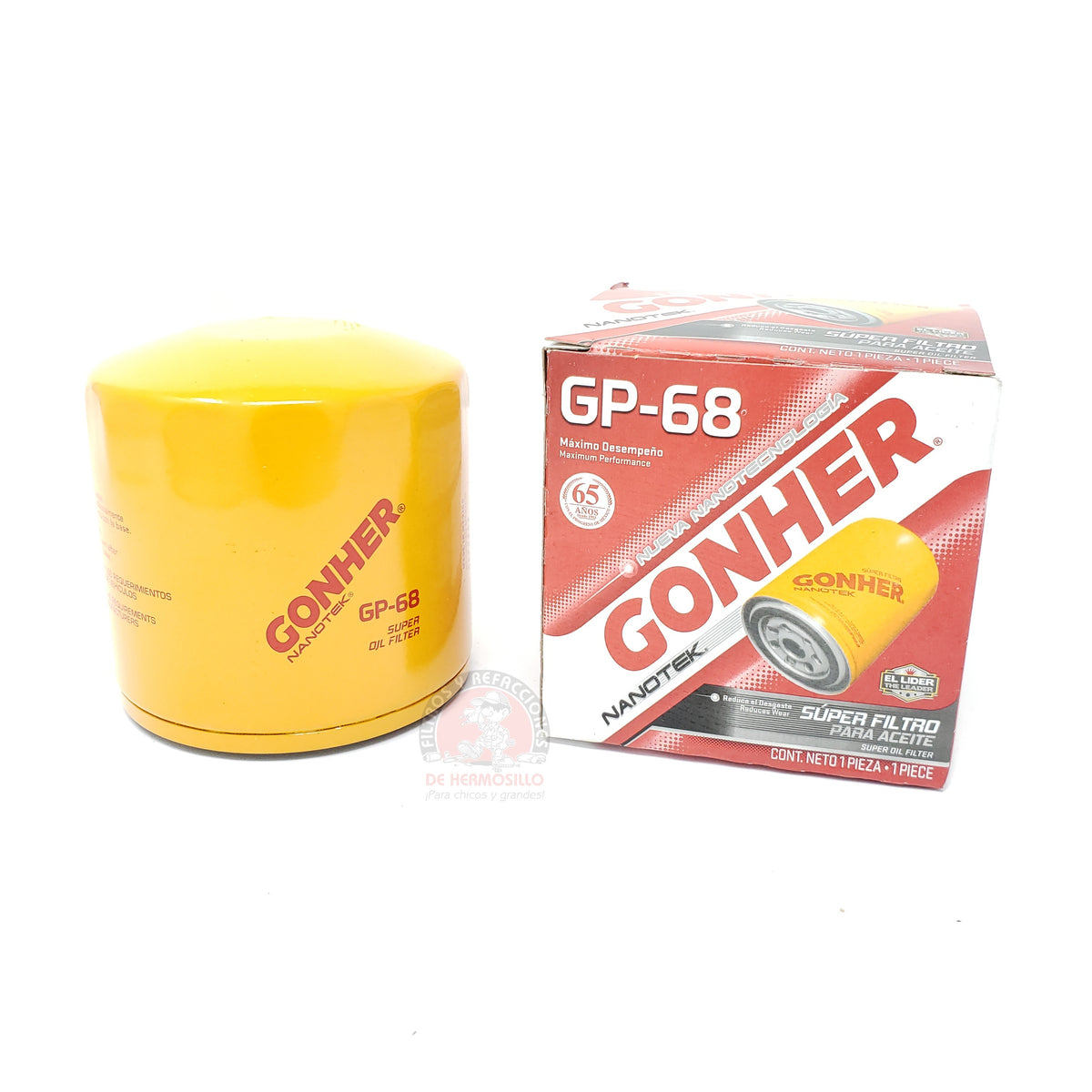 Filtro De Aceite (Gp-68) – Filtros Y Refacciones De Hermosillo