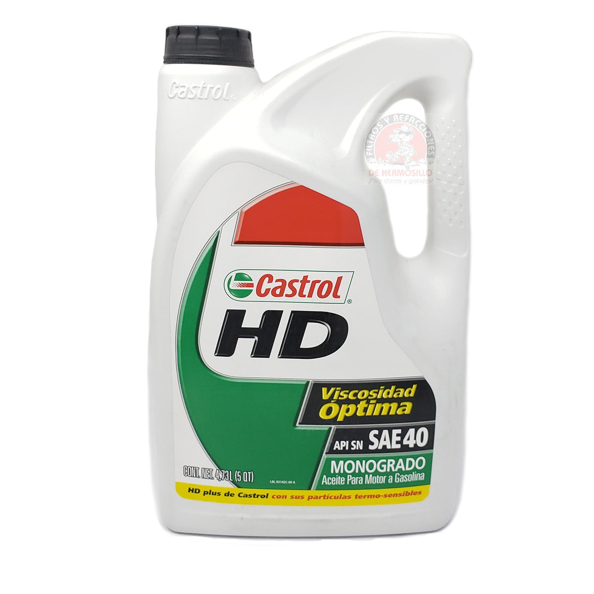 Aceite Motor Sae 40 Hd 5 Lts Presentación Oficial Castrol – Filtros Y ...