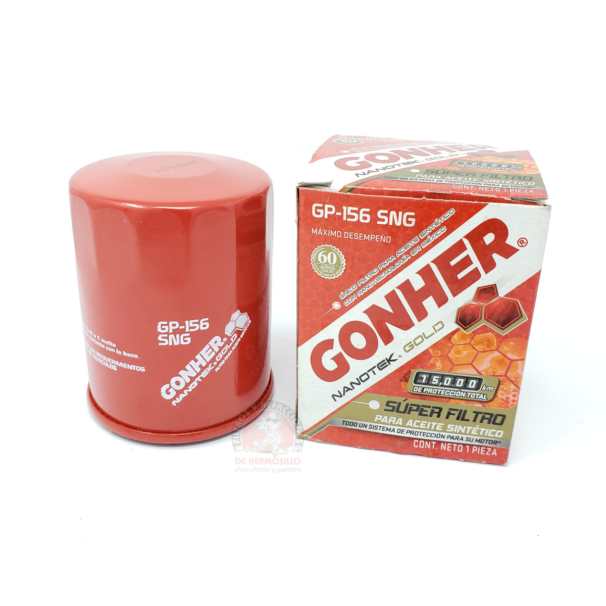 Filtro de aceite (GP-156 SNG) – Filtros Y Refacciones De Hermosillo