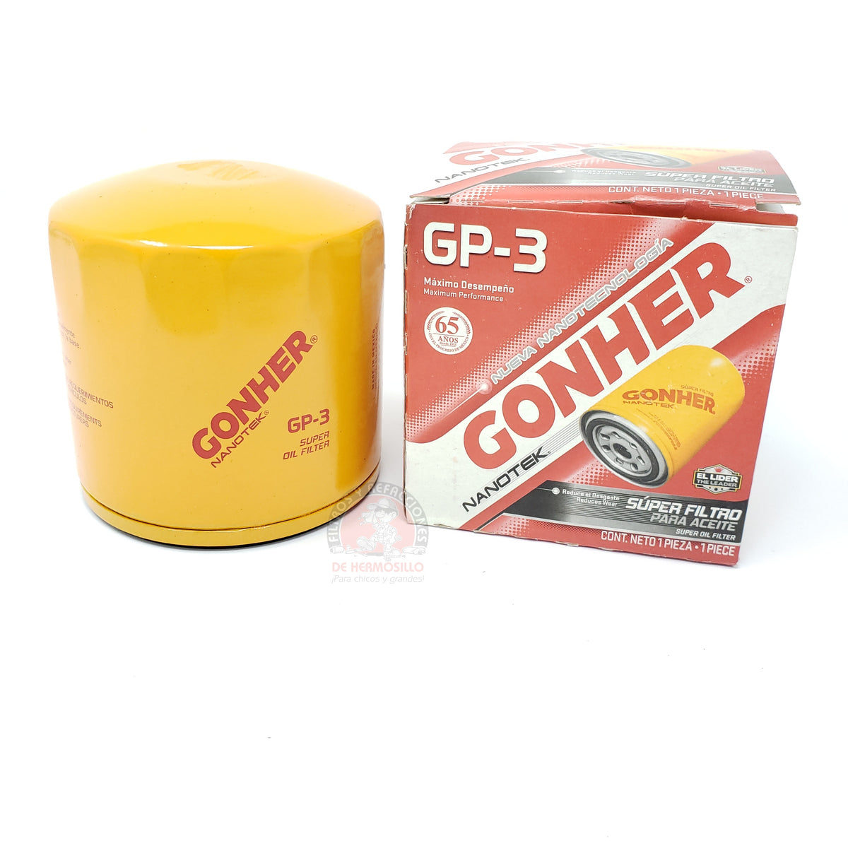 Filtro de aceite (GP-3) – Filtros Y Refacciones De Hermosillo