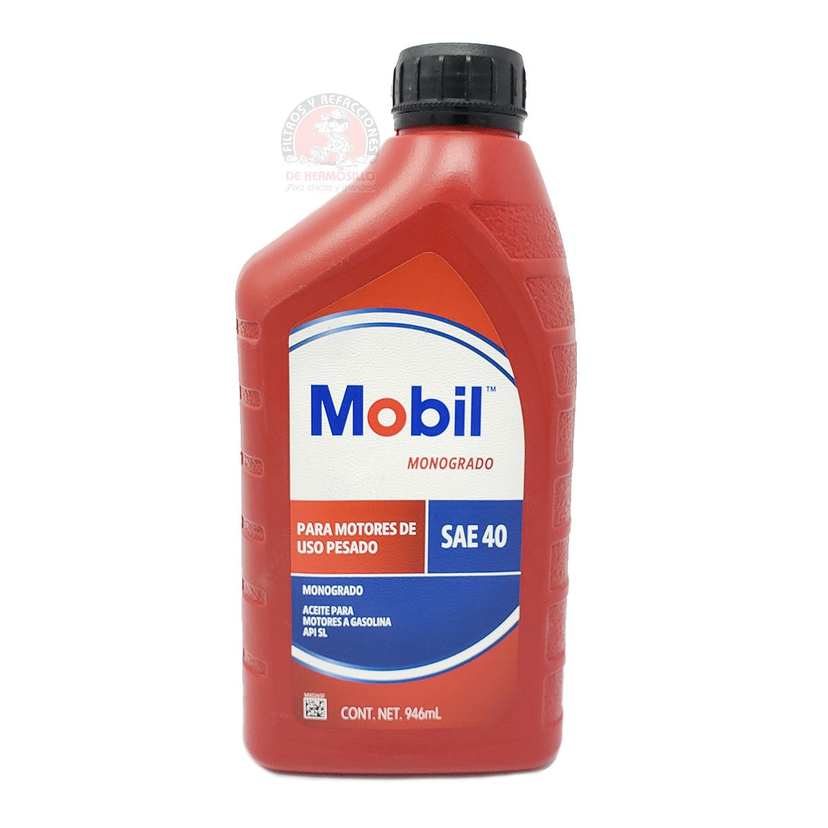 Aceite Motor Uso Pesado Sae 40 Monogrado Api Sl 946Ml Mobil – Filtros Y ...